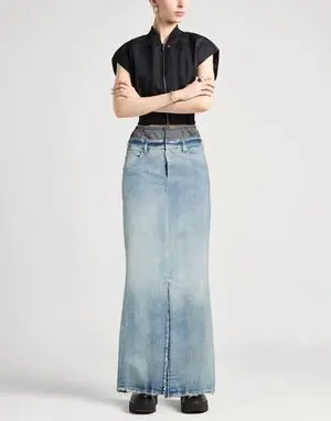 MAISON MARGIELA Denim Flared Skirt