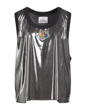 VIVIENNE WESTWOOD Metallic Sleeveless Top