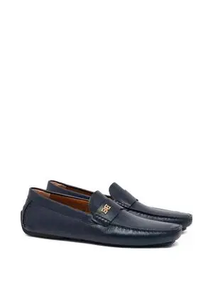 Bally B-chain Grained Leather Loafers