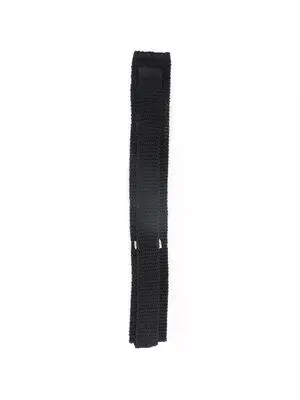 ALYSI Knitted Tie - Black