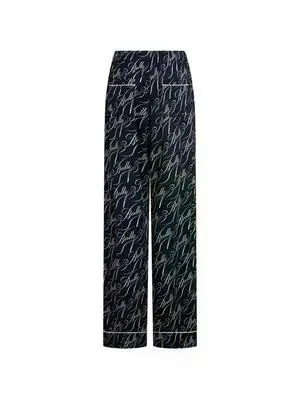 Bally Logo Print Trousers