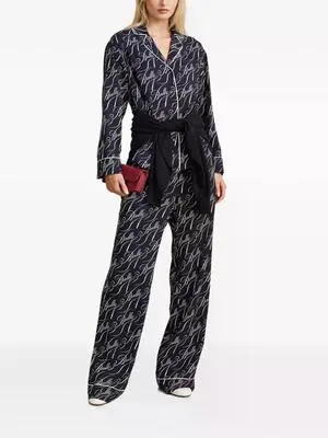 Bally Logo Print Trousers