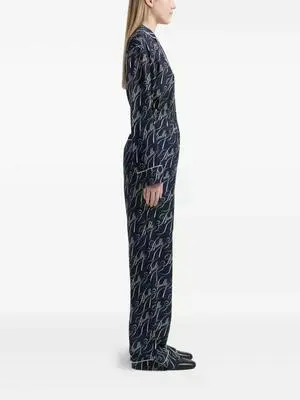 Bally Logo Print Trousers