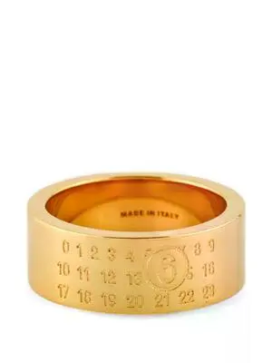 MAISON MARGIELA Numeric-signature Ring - Gold