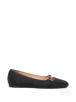 Bally Buckle-detail Ballerina Flats