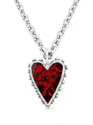 POISON DROP LAB Heart Pendant Chain Necklace