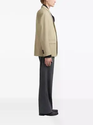 Bally Buttoned Cotton Blazer