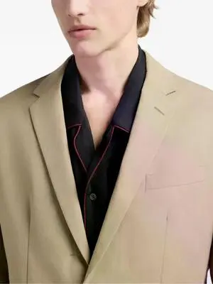 Bally Buttoned Cotton Blazer