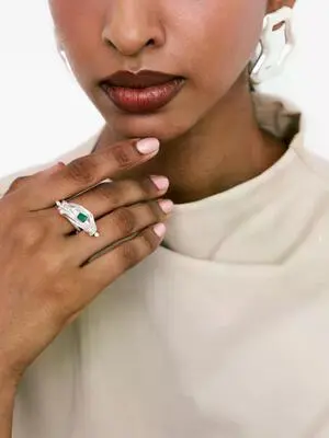 FENOMENA Vera Emerald Ring