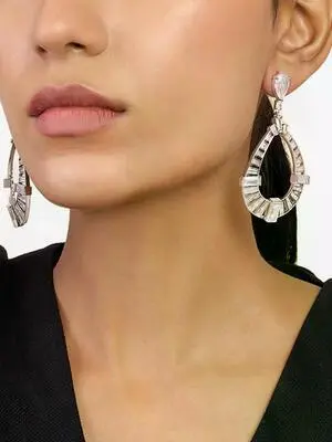 Isharya Duster Pear-drop Earrings
