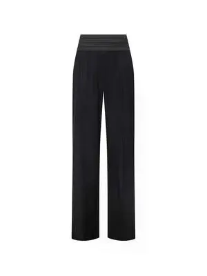 L'Agence Minerva Cummerbund Trousers - Black