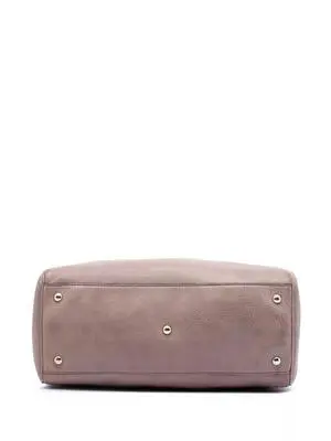 Gucci 2016-2026 Medium Calfskin Bamboo Shopper Satchel - Brown
