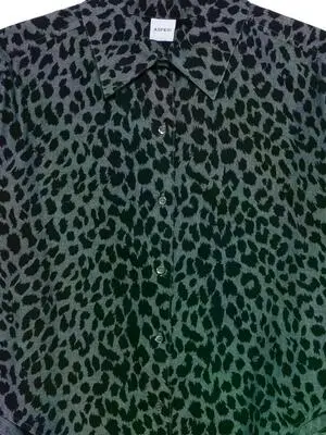 Aspesi Animal-print Shirt