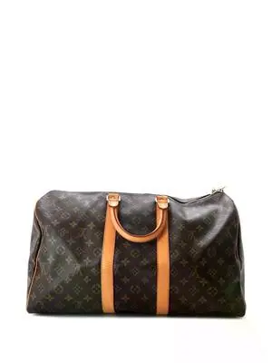 LOUIS VUITTON Keepall Monogram Canvas 45 Satchel