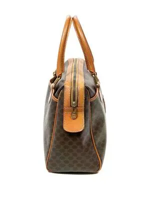 Celine Boston Macadam Canvas Tote Bag