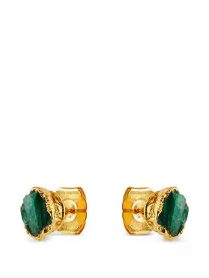FENOMENA Emerald Stud Earrings