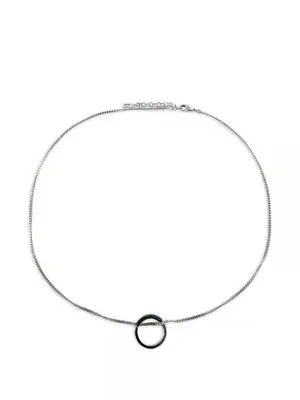 MAISON MARGIELA Ring-pendant Necklace - Silver
