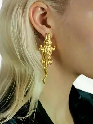 NATIA X LAKO Crocodile Earrings