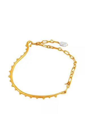JUDE BENHALIM Thalia Chain Collar Necklace - Gold