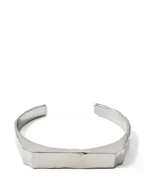 MAISON MARGIELA Geometric Cuff Bracelet - Silver