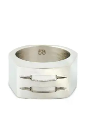 Rick Owens Grill Ring - Silver