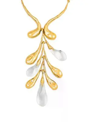 Alexis Bittar Liquid Sapling Collar Necklace