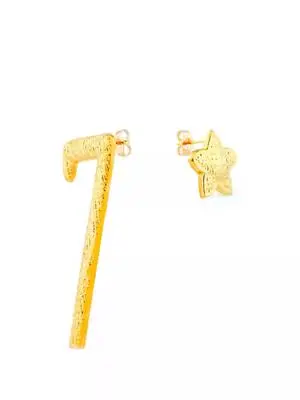 NATIA X LAKO Mismatched Drop Earrings