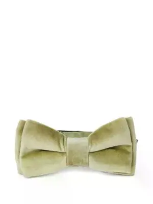 Paul Smith Textured Pleated Bow Tie - Green