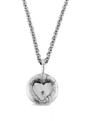 POISON DROP LAB Round Heart Pendant Necklace
