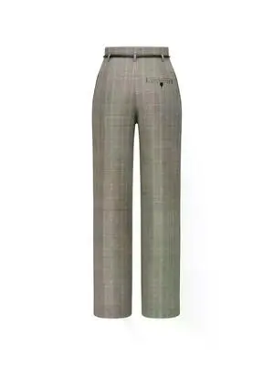 3.1 Phillip Lim Check Drawstring Trousers