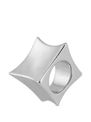 HUGO KREIT Tone Chunk Ring - Silver