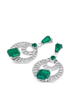Isharya Doublet Moon Bali Earrings
