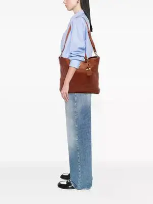 Prada Vitello Daino Open Convertible Tote