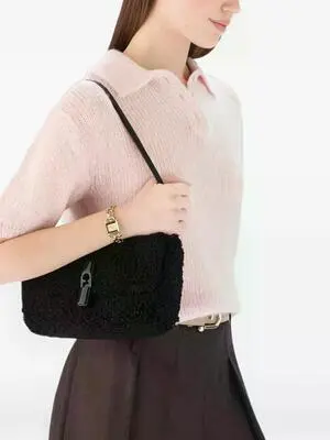 Furla Iride Small Crossbody Bag - Black