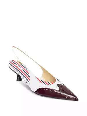 Thom Browne 50mm Slingback Pumps