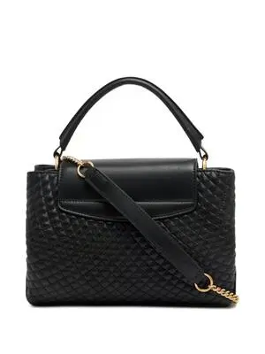 Bally Quilted Top-handle Tote Bag With Lock Detail