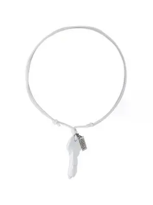 MAISON MARGIELA Key-pendant Necklace - Silver