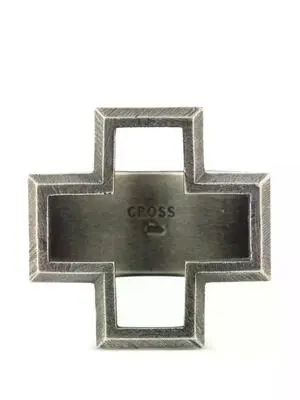 CROSS Cut-out Ring - Silver