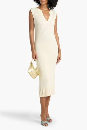 Proenza Schouler Ribbed-knit Midi Dress