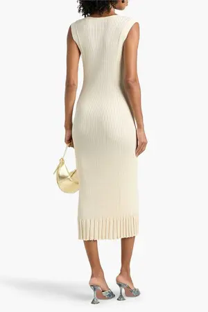Proenza Schouler Ribbed-knit Midi Dress