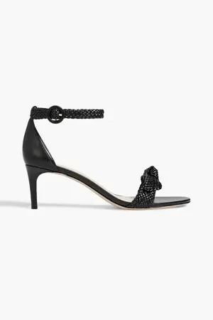 ALEXANDRE BIRMAN Clarita Tresse 60 Woven Leather Sandals