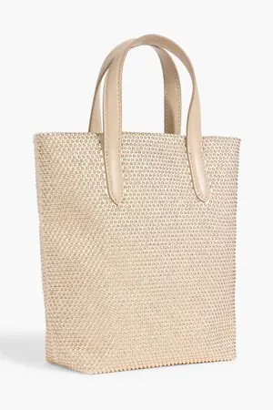 FERRAGAMO Embellished Satin Tote