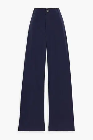 Vince Tencel™ Lyocell-blend Wide-leg Pants - Navy