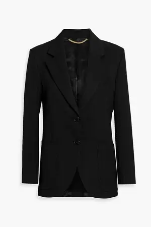 Victoria Beckham Grain De Poudre Blazer