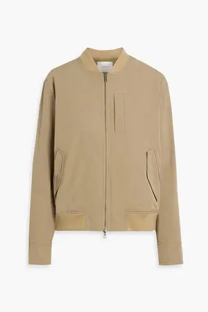 Vince Shell Bomber Jacket - Sand
