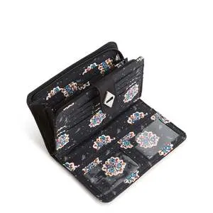 VERA BRADLEY Turnlock Wallet In Moonless Night