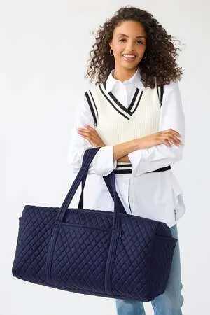 VERA BRADLEY Large Original Duffel Bag