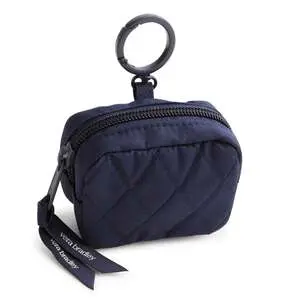 VERA BRADLEY Zip Earbud Bag Charm - Blue