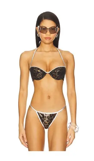 I.AM.GIA Honey Bikini Top - Leopard