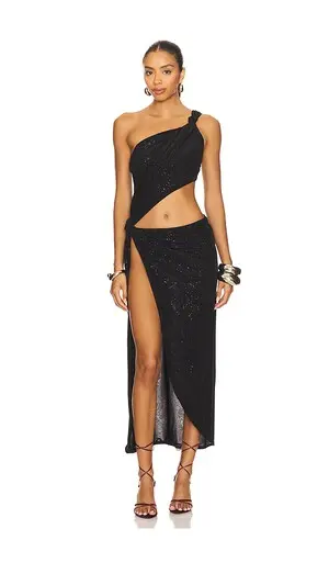 I.AM.GIA Alix Maxi Dress With Cut-out Detail - Black